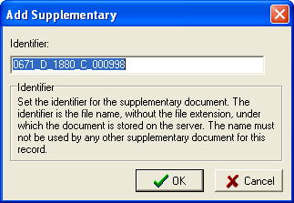How to add supplementary media