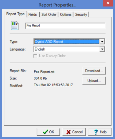 How to modify a Crystal Report to use ADO instead of ODBC