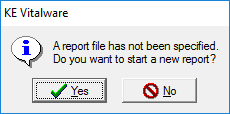 1: Create the report in Vitalware
